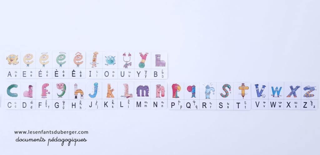 [PDF] – La frise des alphas PS/MS/GS – Documents pédagogiques