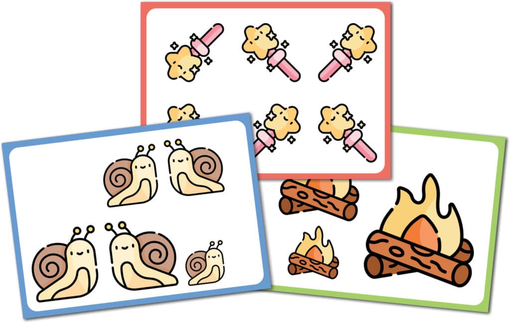 Les cartes à compter – Documents pédagogiques